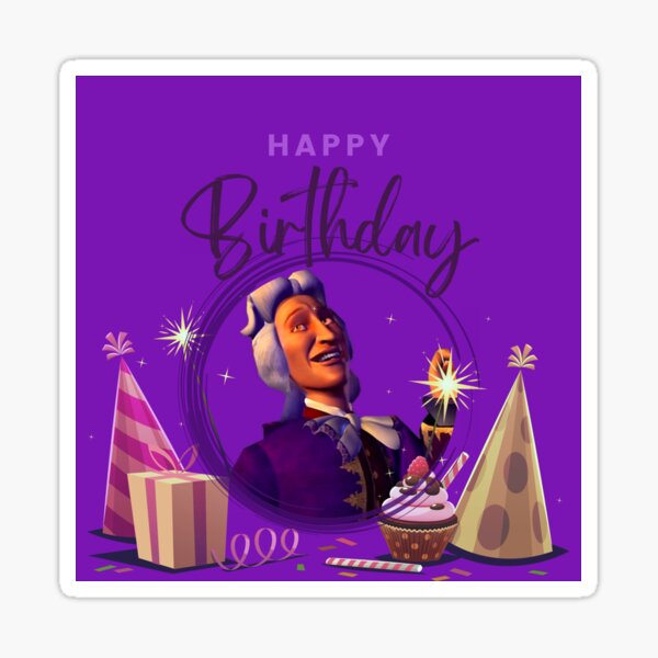 "Happy Birthday - Preminger " Sticker for Sale by SereneSketches ...