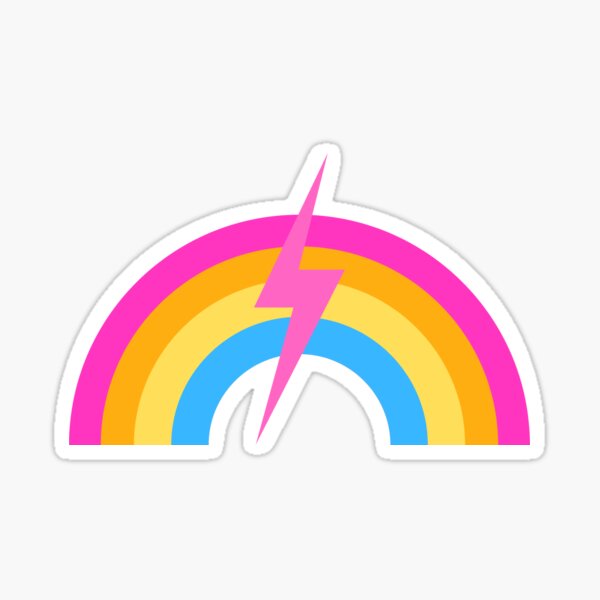"Preppy Rainbow" Sticker for Sale by pinkcoast | Redbubble