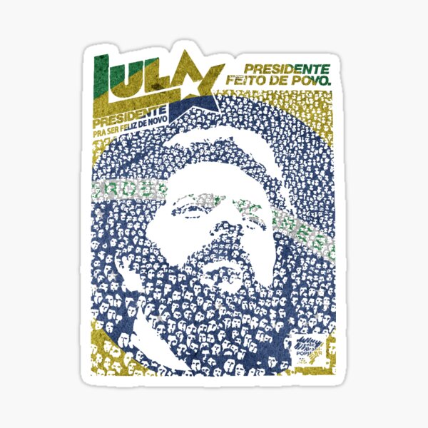 "Lula President - Commemorative Edition" Sticker for Sale by BetoHektor ...