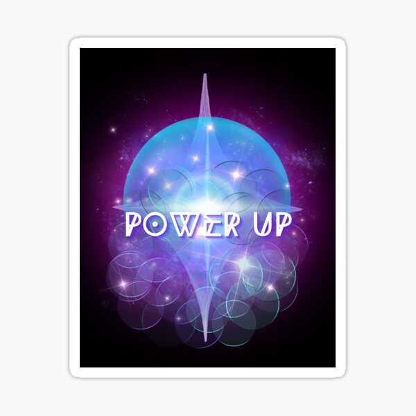 "Power Up | Pug | Hydro Power Orb" Sticker for Sale by puggear | Redbubble