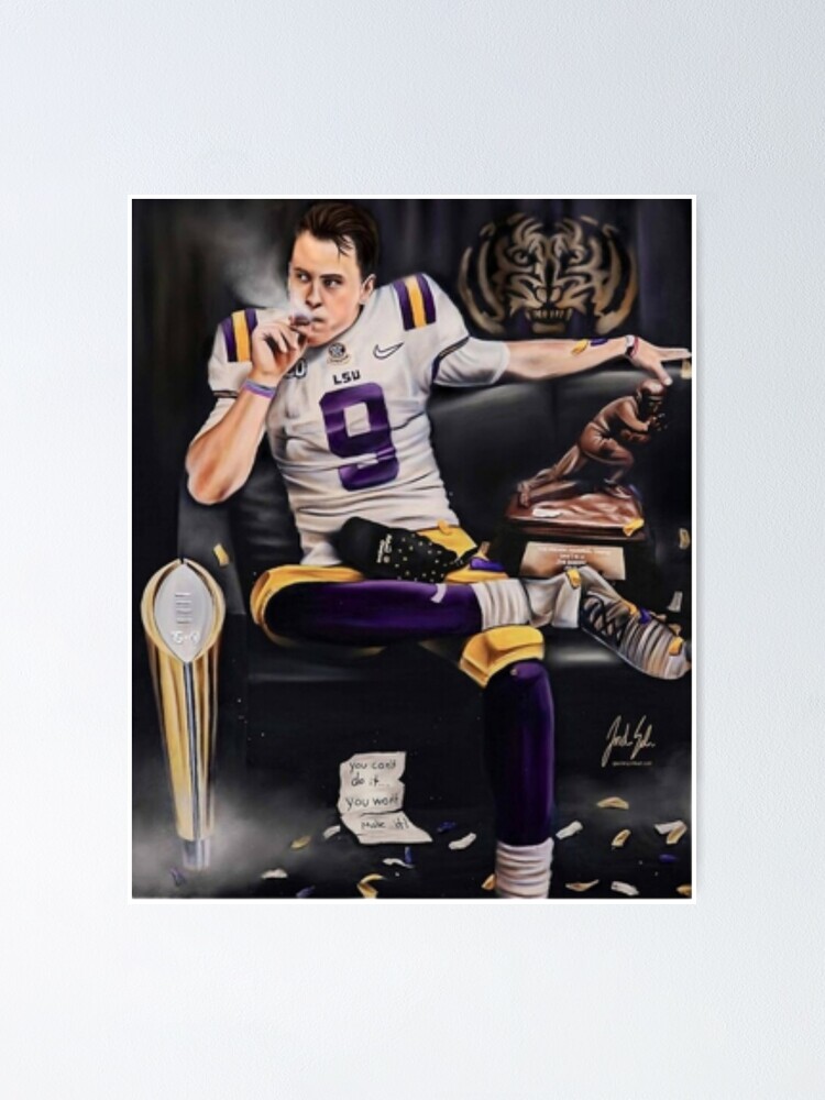 " joe burrow" Poster for Sale by ElBatoly | Redbubble