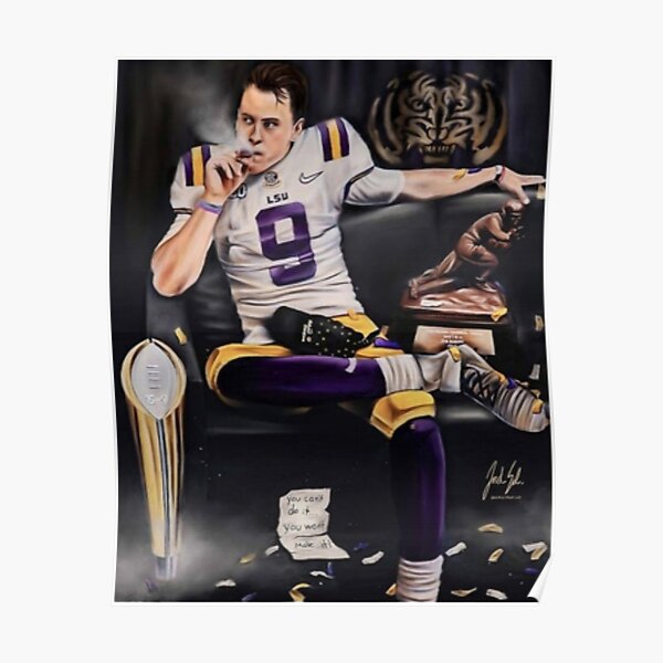 " joe burrow" Poster for Sale by ElBatoly | Redbubble