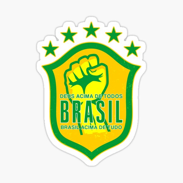 "FORÇA BRASIL" Sticker for Sale by MarcosCarvalho | Redbubble