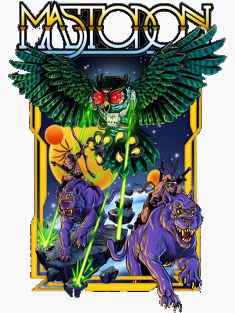 "new best mastodon new logo" Sticker for Sale by McMeekin24 | Redbubble