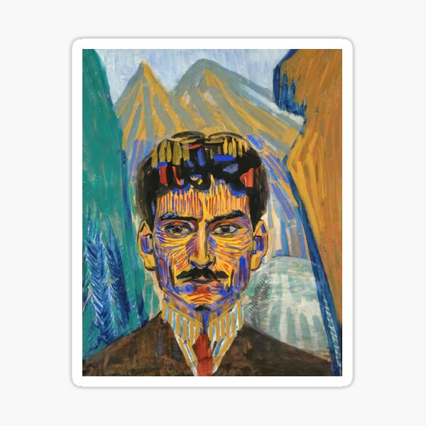 "Self Portrait" Sticker for Sale by mariasachet91 | Redbubble