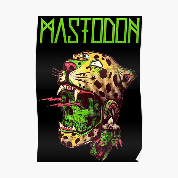 "new best mastodon new logo" Poster for Sale by McMeekin24 | Redbubble