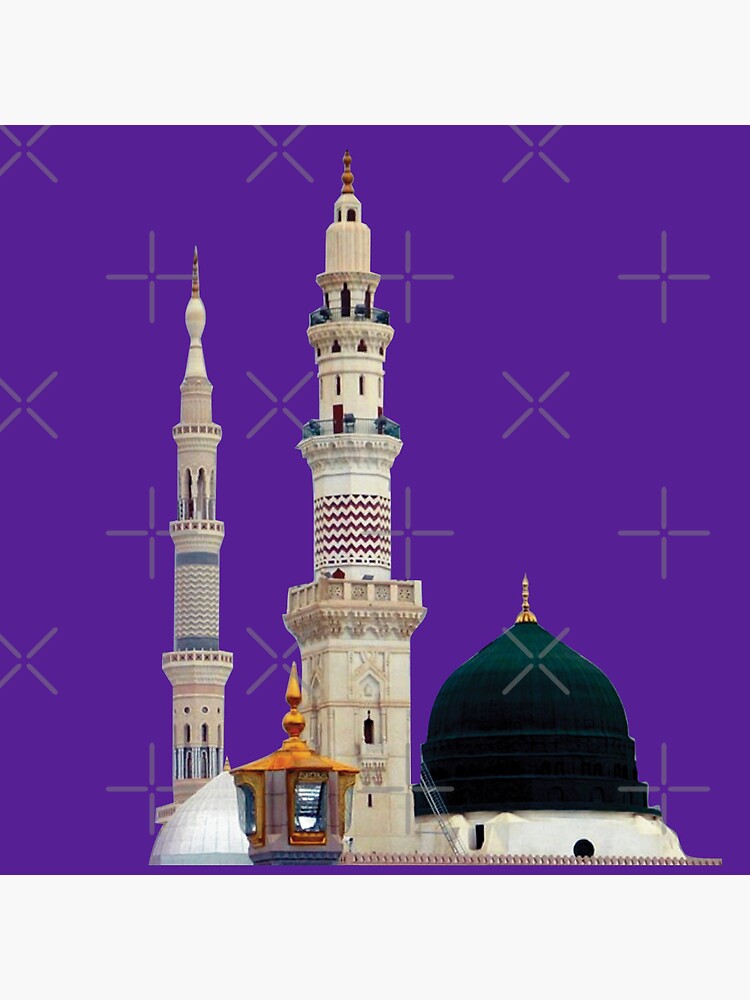 "Islamic Wall Art, Al-Masjid an-Nabawi Great Mosque of Mecca Quran ...