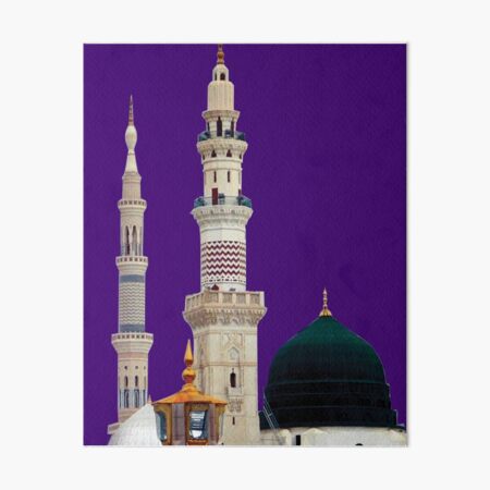 "Islamic Wall Art, Al-Masjid an-Nabawi Great Mosque of Mecca Quran ...