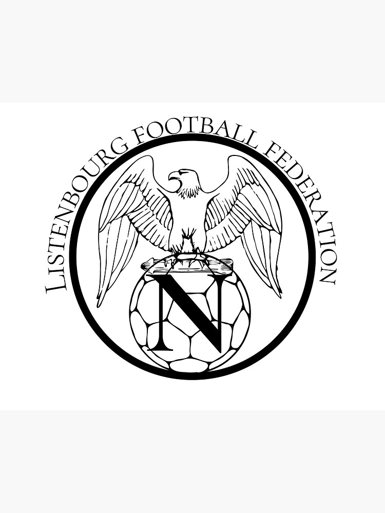"listenbourg national football team logo" Sticker for Sale by ...