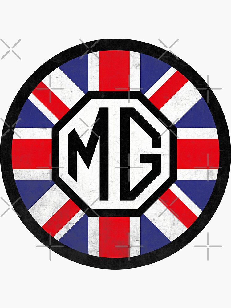 "MG Racing" Sticker for Sale by XGOT | Redbubble