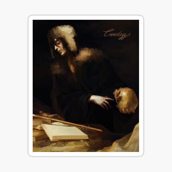 "Fyodor Dostoevsky as a classical painting" Sticker for Sale by ...