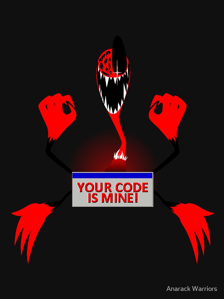"Your Code Is Mine!" Essential T-Shirt for Sale by anarackworriors ...