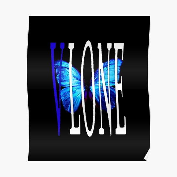 "New Vlone Butterfly" Poster for Sale by KHADAT | Redbubble