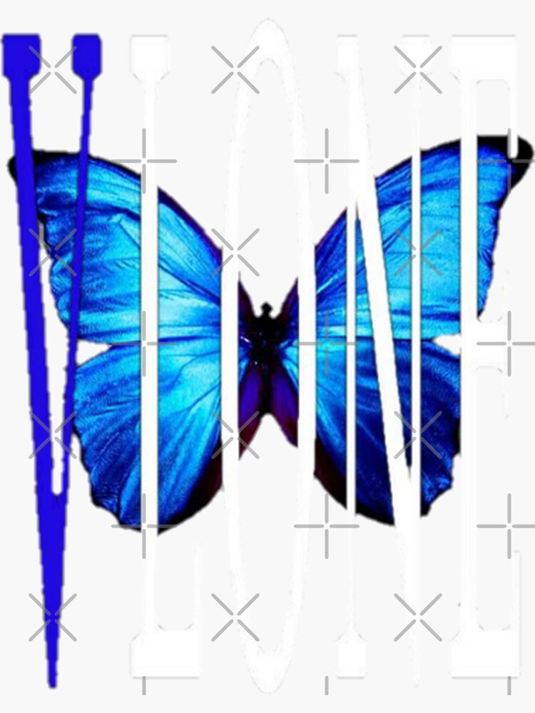 "New Vlone Butterfly" Sticker for Sale by KHADAT | Redbubble
