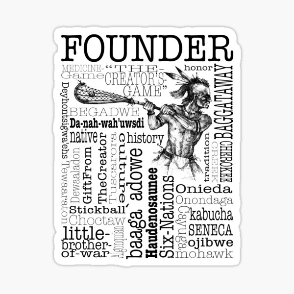 "Founder (White Border)" Sticker for Sale by vinniericasio | Redbubble