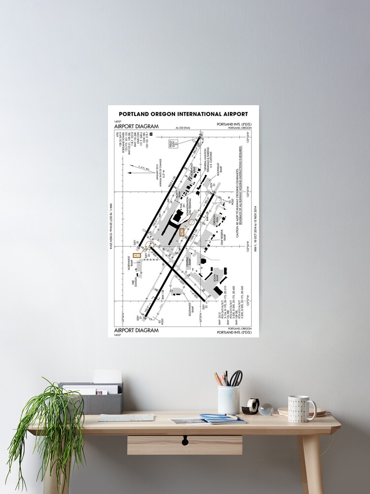 Portland Oregon International Airport Map Portland International