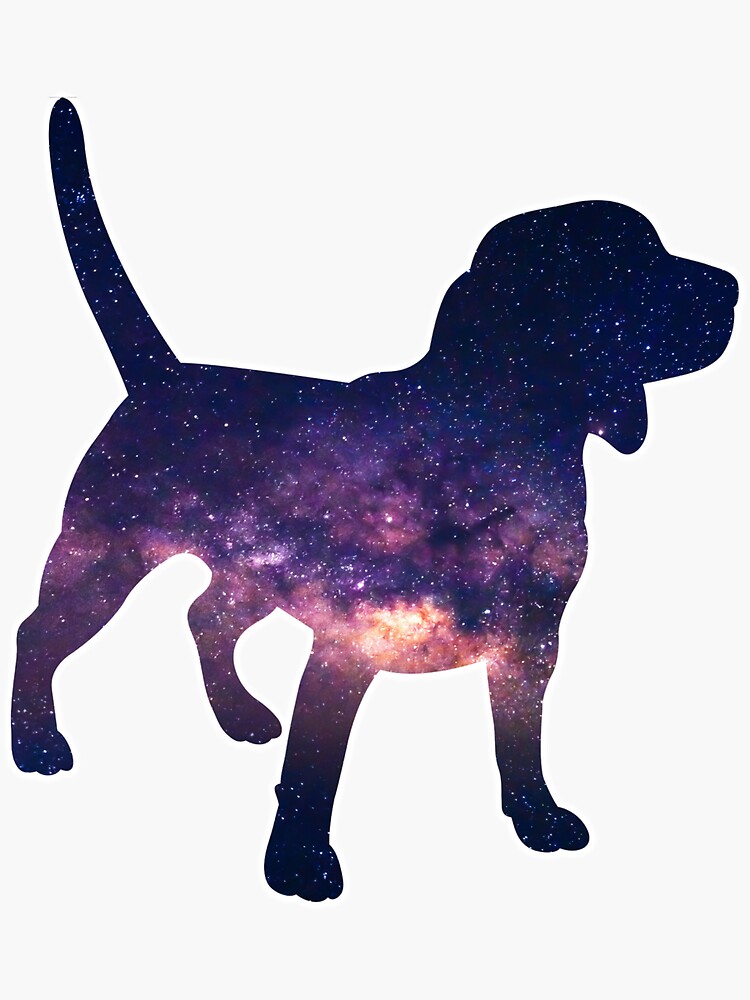 "Space Pup" Sticker for Sale by StckeeS1tuation | Redbubble