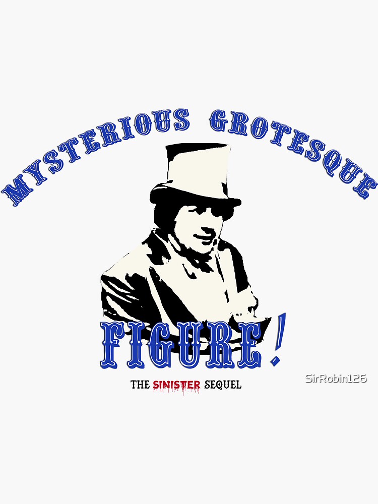 "Mysterious Grotesque Figure...Exclamation Mark" Sticker for Sale by ...