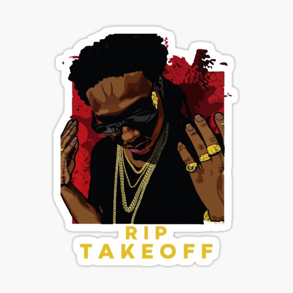 "Rip Takeoff" Sticker for Sale by Nuey | Redbubble