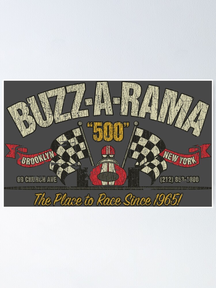 "Buzz-A-Rama 1965" Poster for Sale by AstroZombie6669 | Redbubble