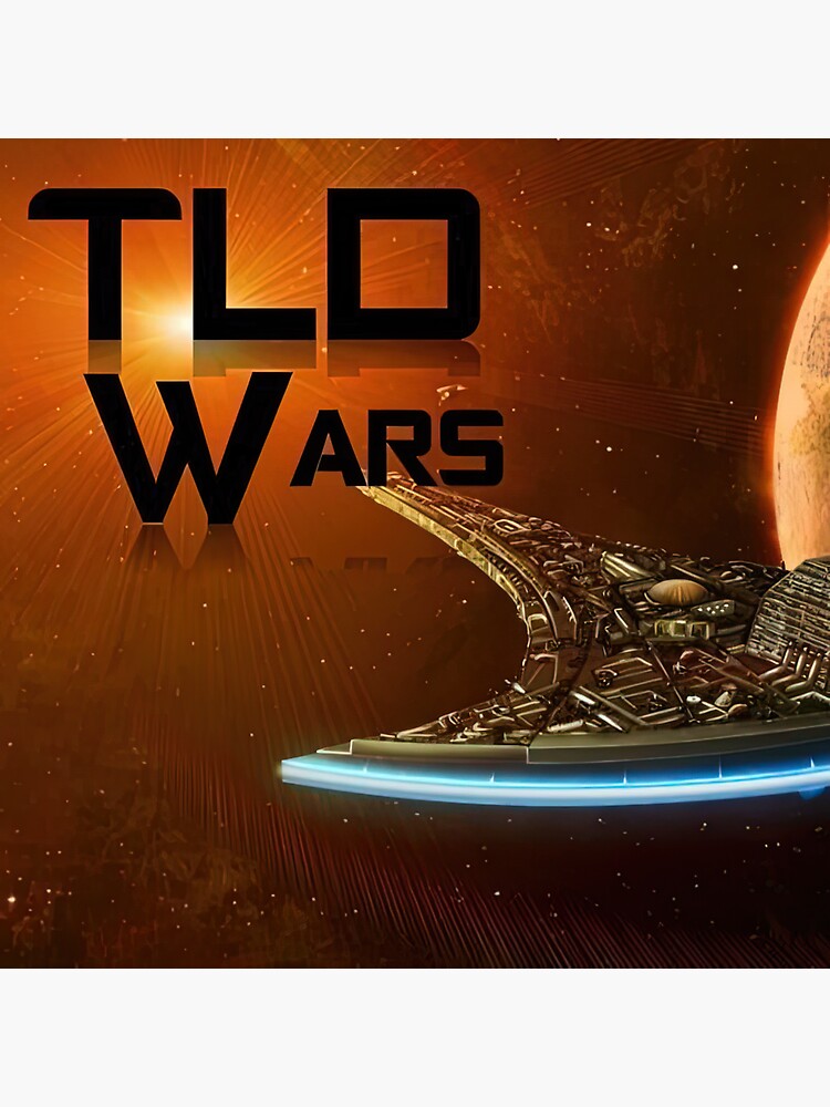 "TLD-Wars Logo" Sticker for Sale by Synoria | Redbubble