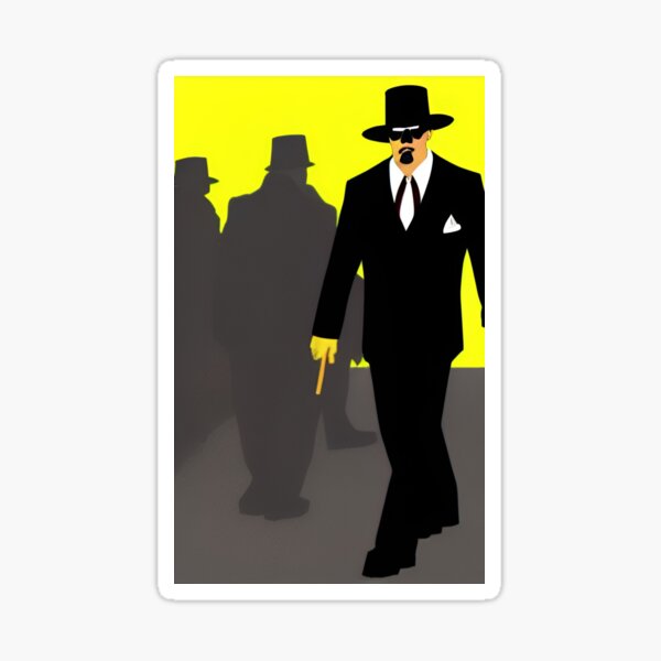"Mafia" Sticker for Sale by ZvezdanArt | Redbubble