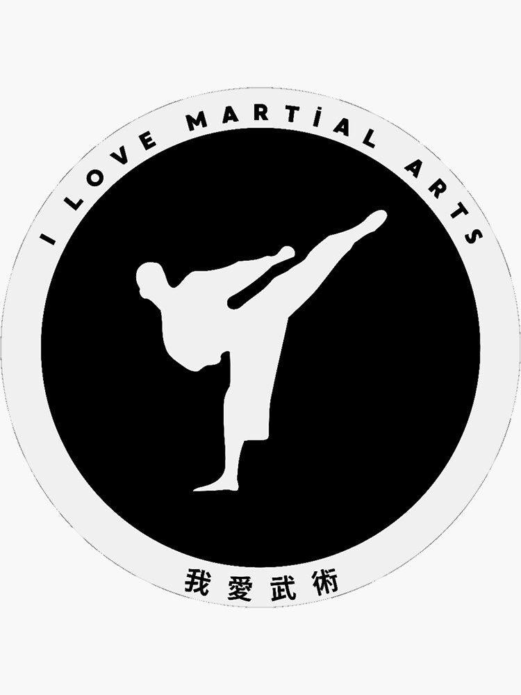 "Karate stickers, karate, stickers, sports move " Sticker for Sale by ...