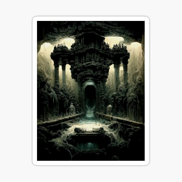 "Capital Caves Fort" Sticker for Sale by TheHouseMaster | Redbubble