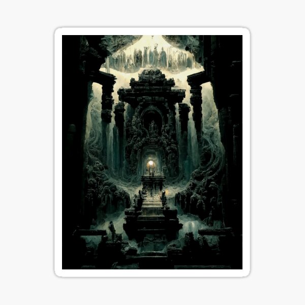 "Capital Caves Fort" Sticker for Sale by TheHouseMaster | Redbubble