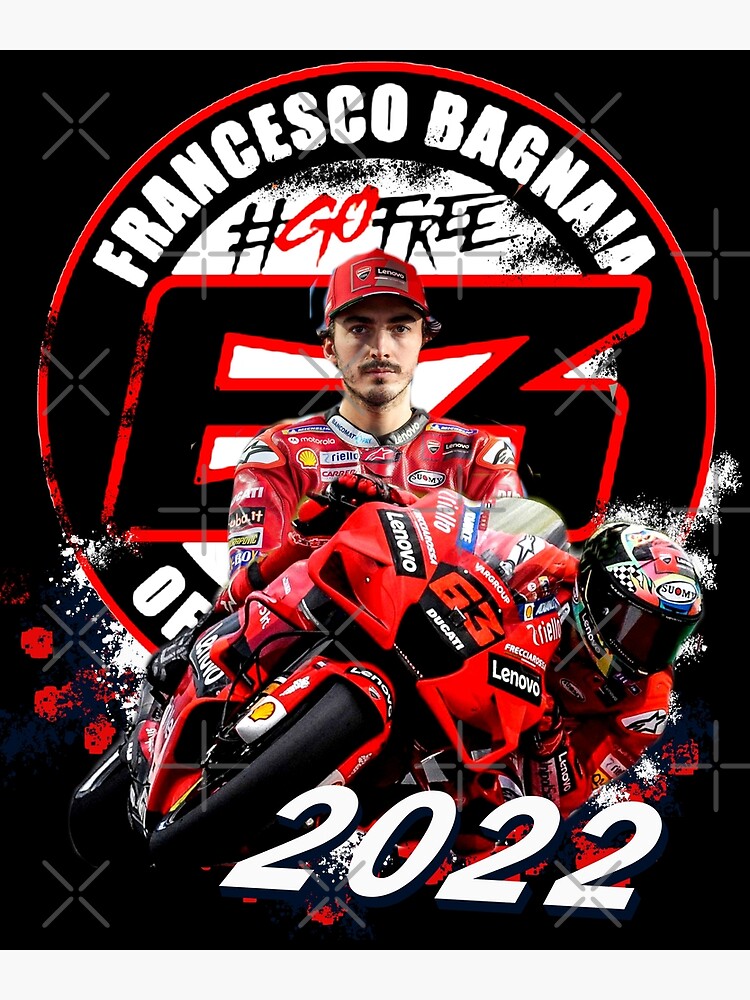 "Pecco Bagnaia Francesco Franscesco Bagnaia 2022 World Champion Moto GP ...