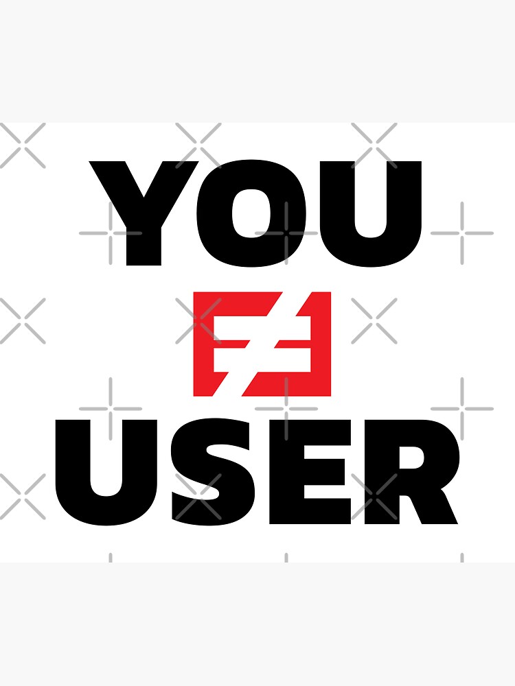 "Quote You Are Not The User UX/UI Designer Shirt" Sticker for Sale by ...