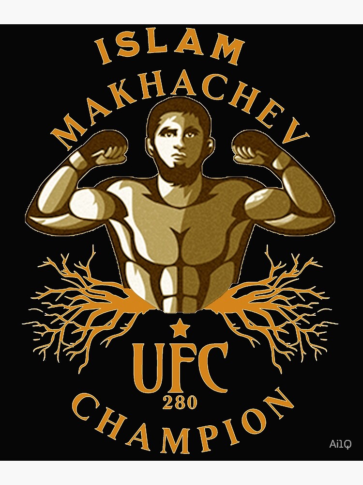 "Islam Makhachev Essential T-Shirt" Poster for Sale by Ai1Q | Redbubble