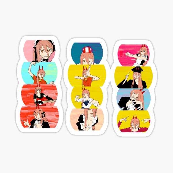 "power style" Sticker for Sale by snailhunter66 | Redbubble