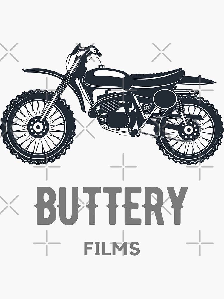 "films buttery cute logo" Sticker for Sale by Bubblexclusives | Redbubble