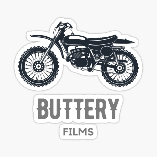 "films buttery cute logo" Sticker for Sale by Bubblexclusives | Redbubble