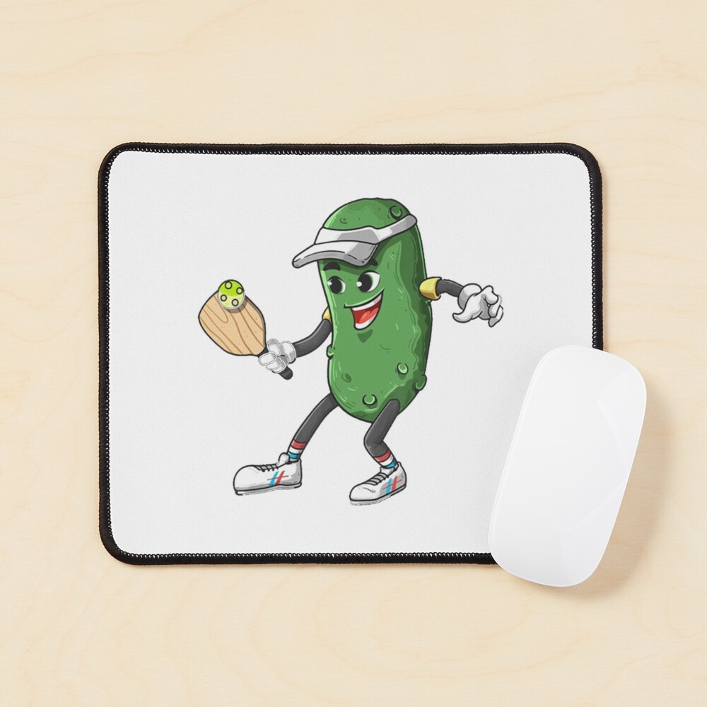 "Funny Pickle Playing Pickleball " Sticker for Sale by dianyagami ...