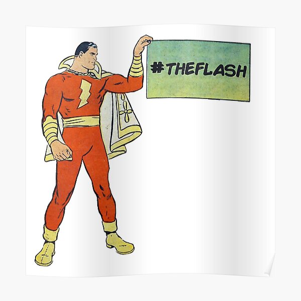 "1940s Shazam comic book funny meme" Poster for Sale by Alpataco ...