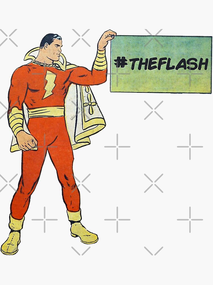 "1940s Shazam comic book funny meme" Sticker for Sale by Alpataco ...