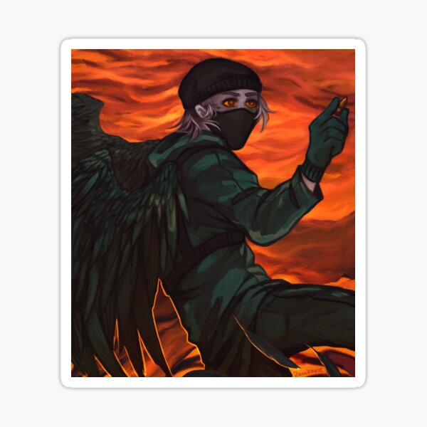 "Angel Dante" Sticker for Sale by zanukavat | Redbubble