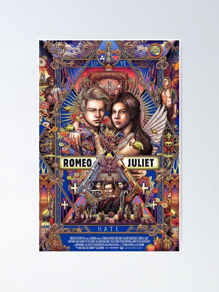 "Romeo and Juliet poster" Poster for Sale by MarthaColeman | Redbubble
