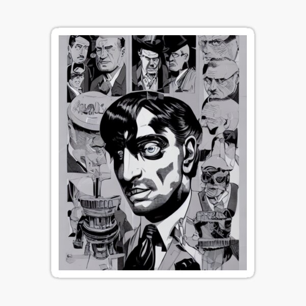 "Mafia" Sticker for Sale by ZvezdanArt | Redbubble