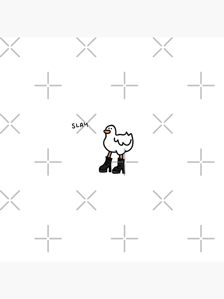 "Oliver the duck slay" Art Board Print for Sale by TeaBag114 | Redbubble