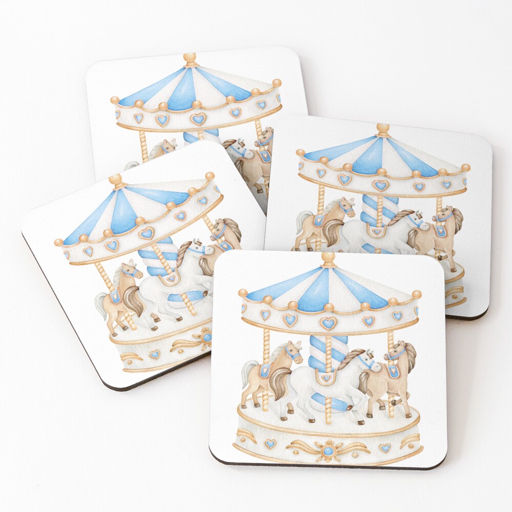 "Carousel" Sticker for Sale by vikimarmot85 | Redbubble