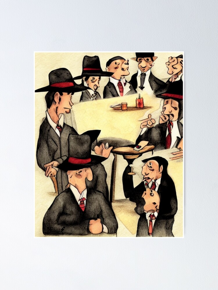 "Mafia" Poster for Sale by ZvezdanArt | Redbubble