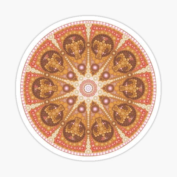 "Pokémandala #022" Sticker for Sale by MerryMandalas | Redbubble