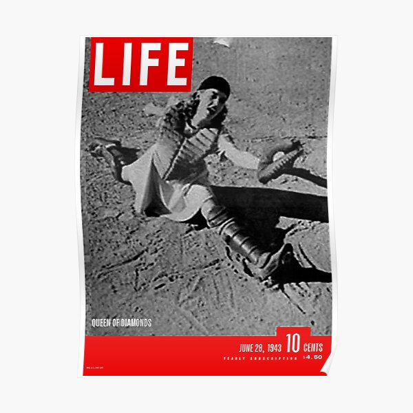 "A League of Their Own - Dottie Magazine" Poster for Sale by ...