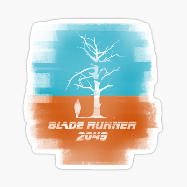 "Blade Runner 2049 Tree v4" Sticker for Sale by VanHand | Redbubble