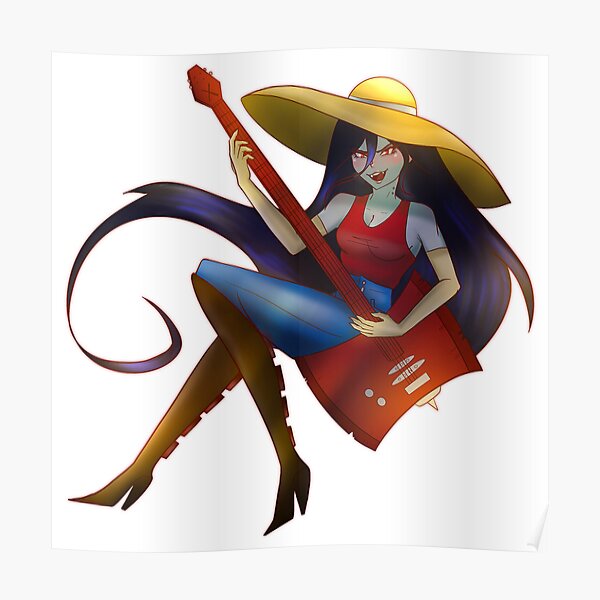 "Marceline" Poster for Sale by cassyloulou | Redbubble