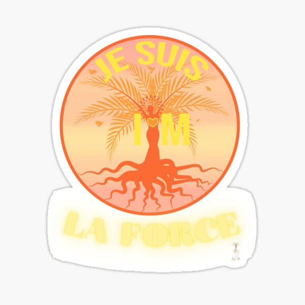 "I am the force" Sticker for Sale by InsyM | Redbubble