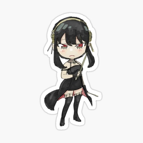 "Yor Forger - Spy x Family" Sticker for Sale by MoEl-Art | Redbubble